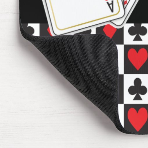 Casino Playing Card Mouse Pad | Zazzle