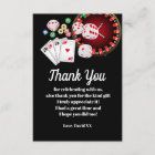 casino, poker, adult, thank you card | Zazzle.com