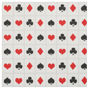 Poker Fabric | Zazzle