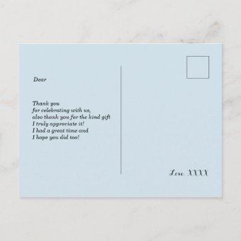 casino thank you card | Zazzle