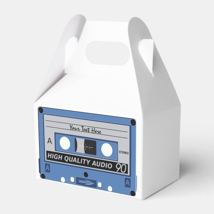 Cassette Tape custom favor box | Zazzle.com