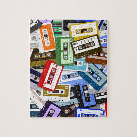 Cassette Tapes Jigsaw Puzzle | Zazzle.com
