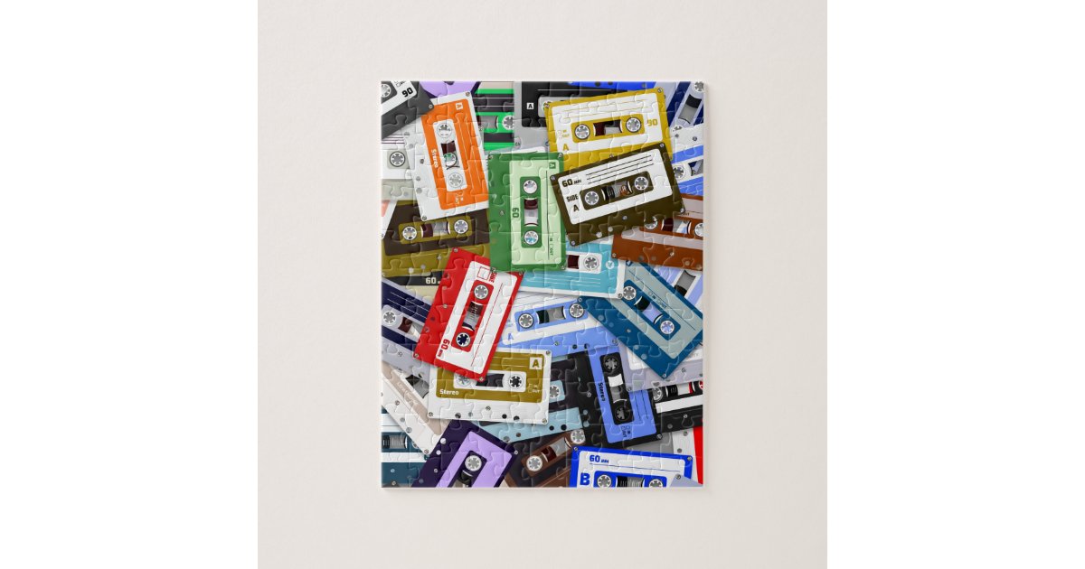 Cassette Tapes Jigsaw Puzzle | Zazzle