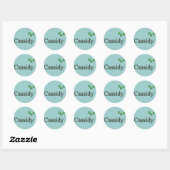 Cassidy Custom Classic Round Sticker | Zazzle