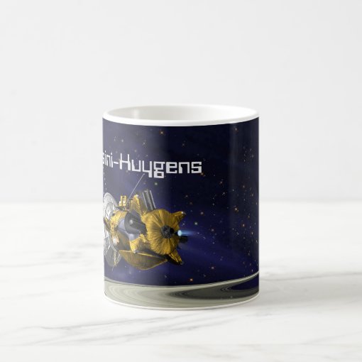 Cassini Huygens Saturn Mission Spacecraft Coffee Mug | Zazzle