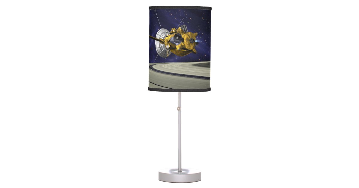 Cassini Saturn Orbit Insertion Table Lamp | Zazzle