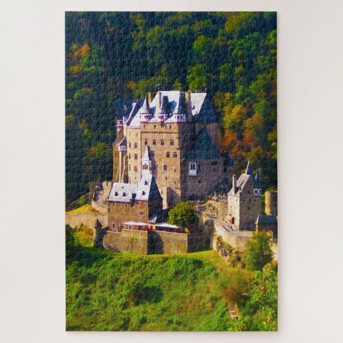 Castle Burg Eltz Germany. Jigsaw Puzzle | Zazzle.com