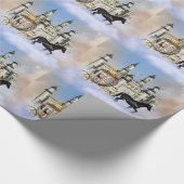 Castle Clouds Fairy Tale Wrapping Paper | Zazzle