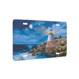 Castle Hill Lighthouse License Plate | Zazzle