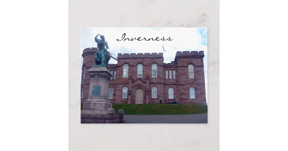 castle inverness postcard | Zazzle