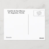 Castle of San Marcos Postcard St. Augustine, Fl. | Zazzle