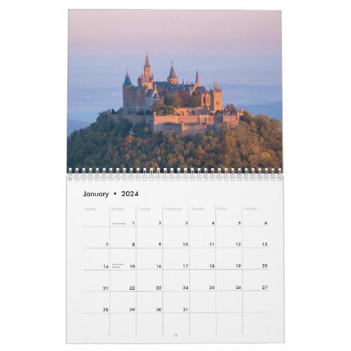 Castles Calendar | Zazzle