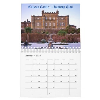 Castles Of Scotland's Ancient Clans Photo Calendar | Zazzle
