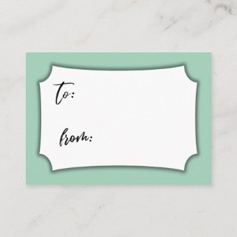 Casual Green Display Baby Shower No Gift Wrap Enclosure Card | Zazzle