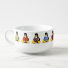 Casual Penguins Soup Mug | Zazzle
