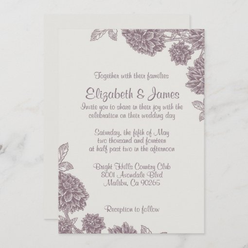 Casual Wedding Invitations | Zazzle