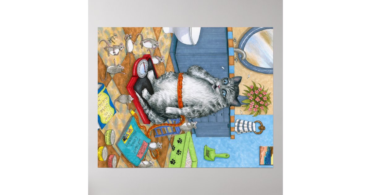 Cat 579 poster | Zazzle