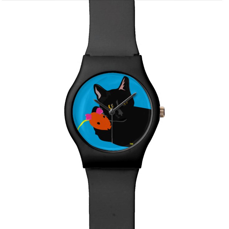 Cat and Mouse Watch! Watch | Zazzle