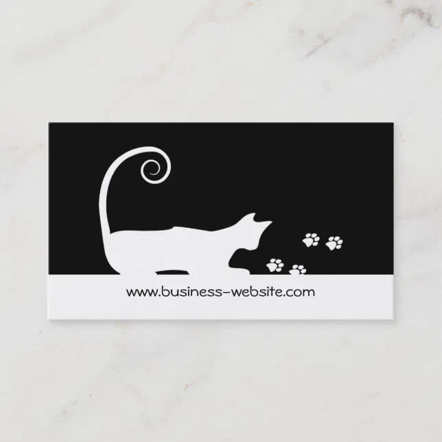 Cat Business Card | Zazzle