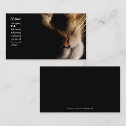 Cat - Business cards | Zazzle