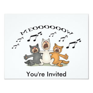 Choir Invitations | Zazzle