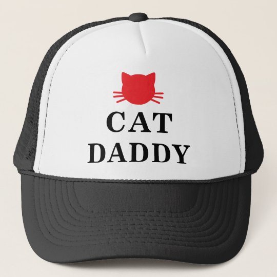 Cat Daddy cap Trucker Hat | Zazzle.com