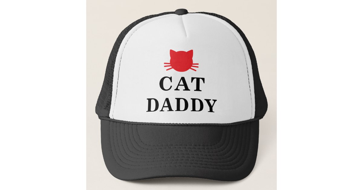 Cat Daddy cap Trucker Hat | Zazzle