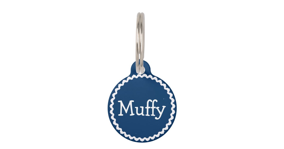 Cat Design Pet Tag | Zazzle