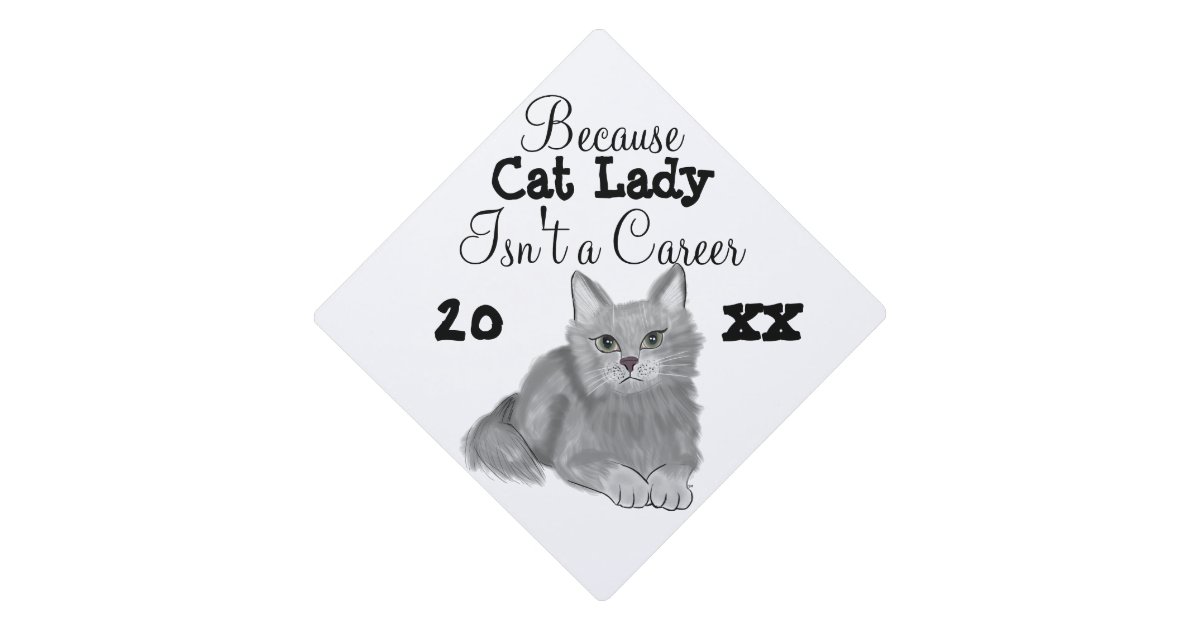 Cat Graduation Cap Topper | Zazzle