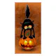 Cat Halloween Scared Cartoon on Pumpkin Poster | Zazzle