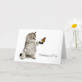 Cat image for get-well-card card | Zazzle