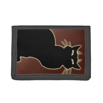 Cat Lover Wallet Black Cat Wallet Custom Cat Gifts | Zazzle