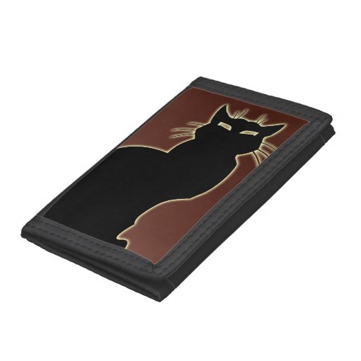 Cat Lover Wallet Black Cat Wallet Custom Cat Gifts | Zazzle