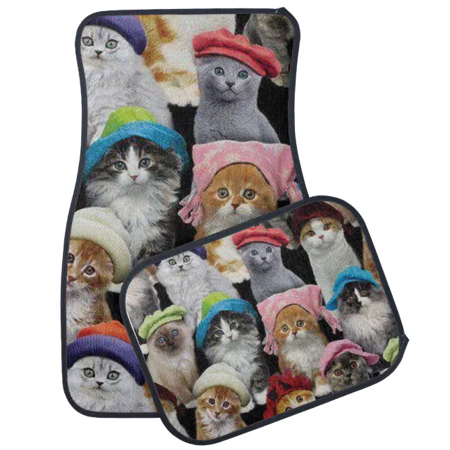 Cat Lovers Car Mats | Zazzle