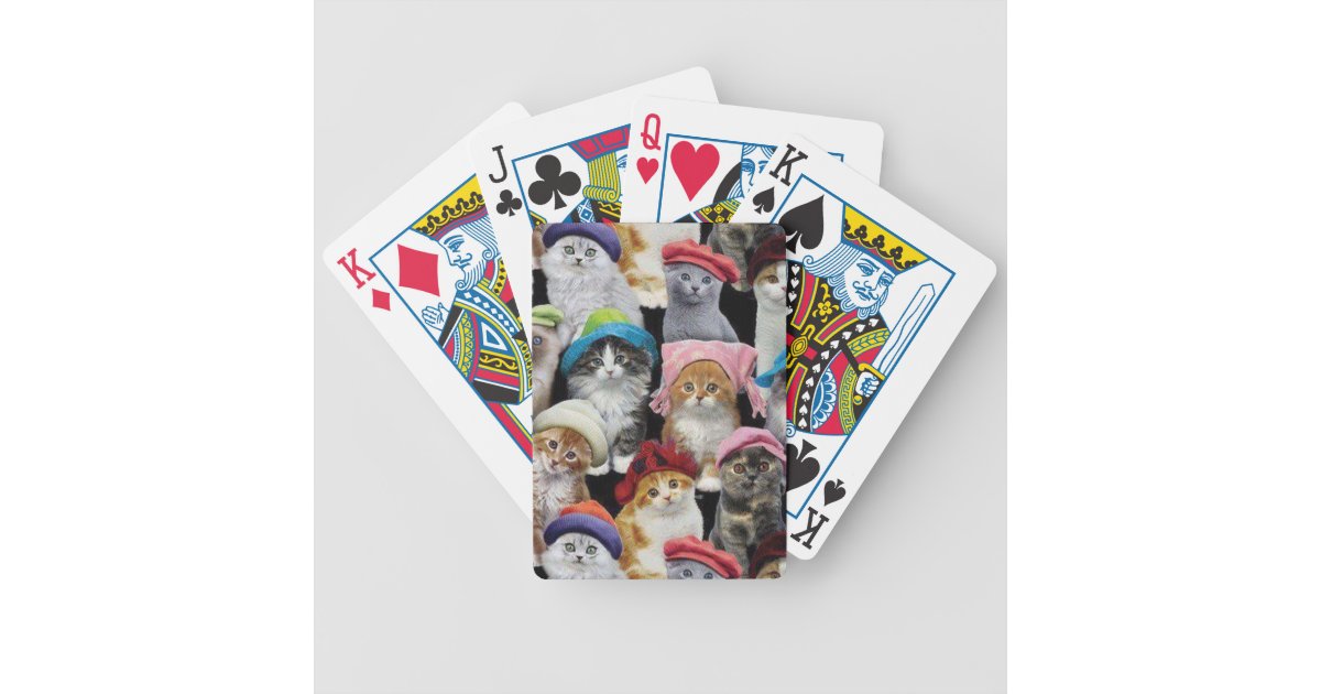 Cat Lovers Playing Cards | Zazzle.com