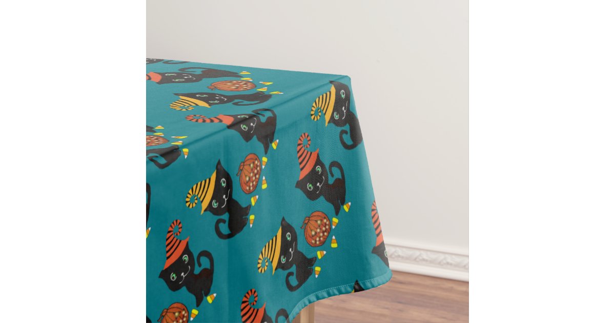 Cat Magic Tablecloth | Zazzle