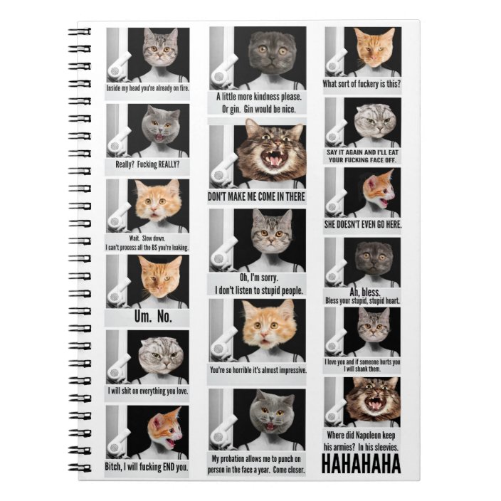 cat notebook | Zazzle.com