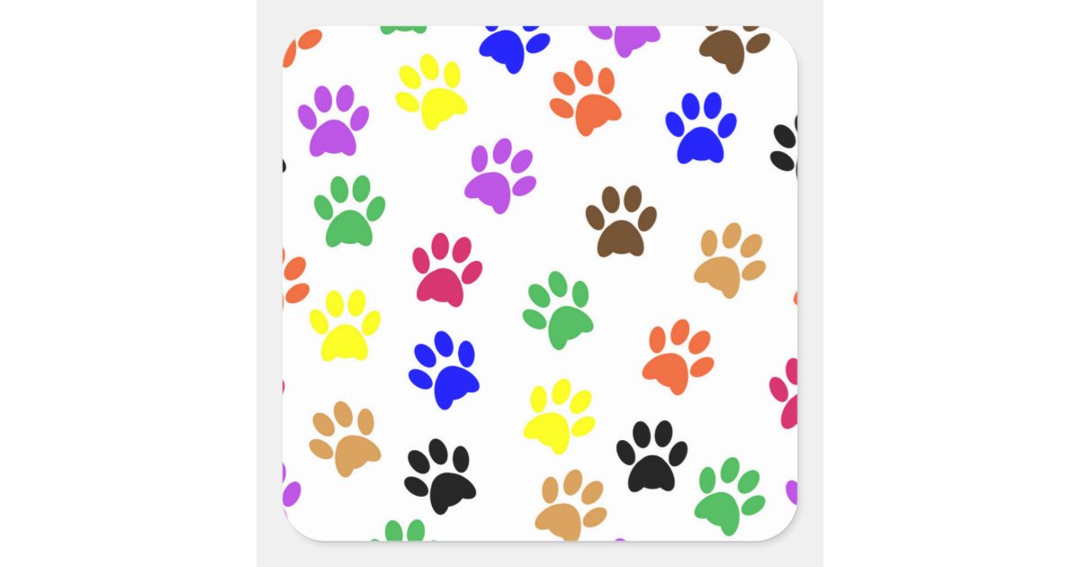 cat paws stickers | Zazzle