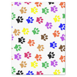 cat paws tissue paper | Zazzle