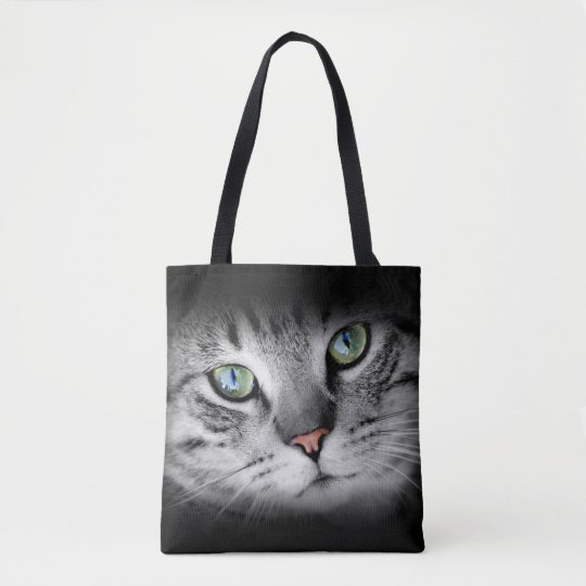 Cat Photo Personalized Tote Bag | Zazzle.com