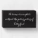 Cat Quote - Pitter Patter of Kitty Feet Wooden Box Sign | Zazzle