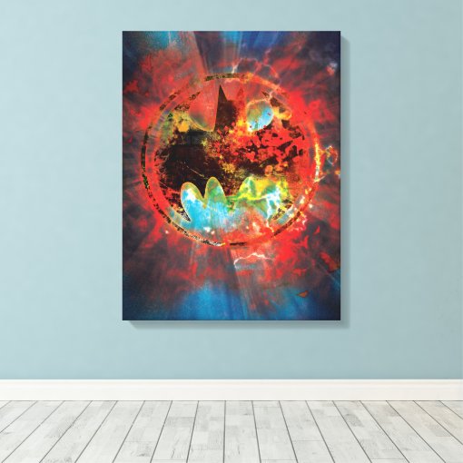 Cataclysmic Bat Logo Canvas Print | Zazzle