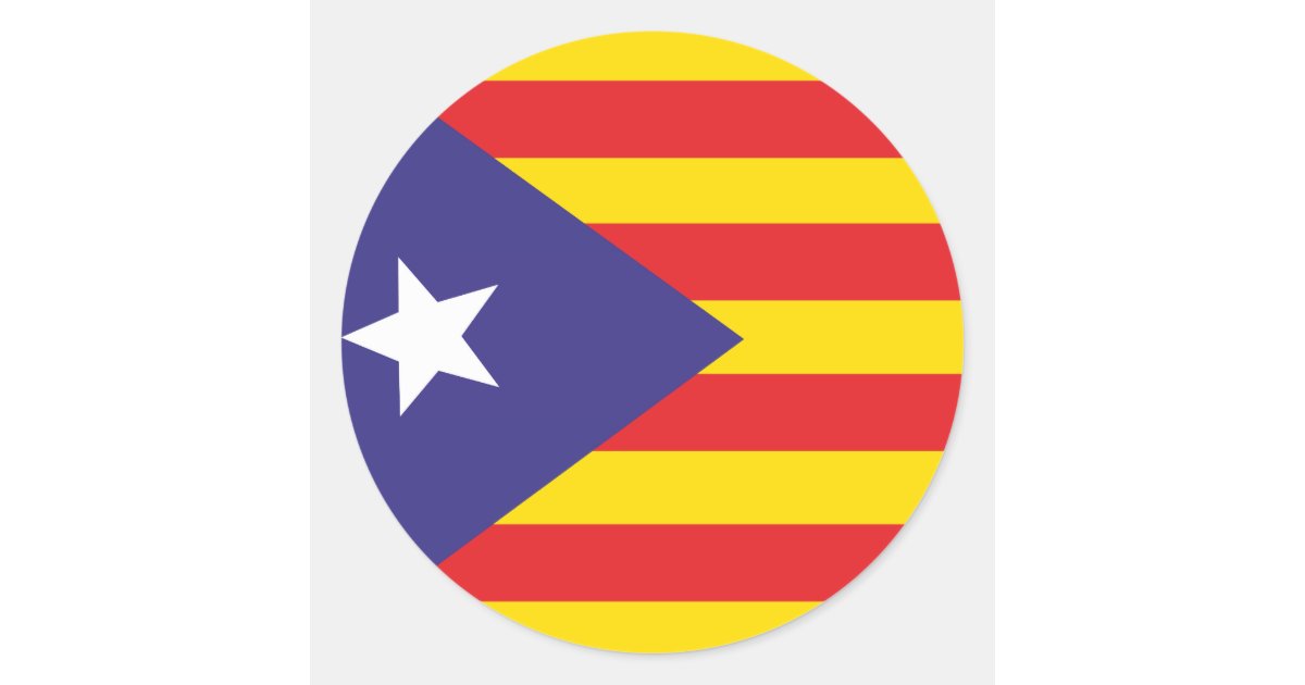 Catalan Independence Flag sticker | Zazzle