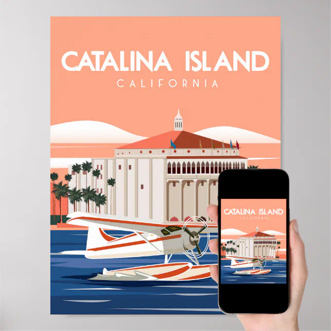 Catalina island california poster | Zazzle