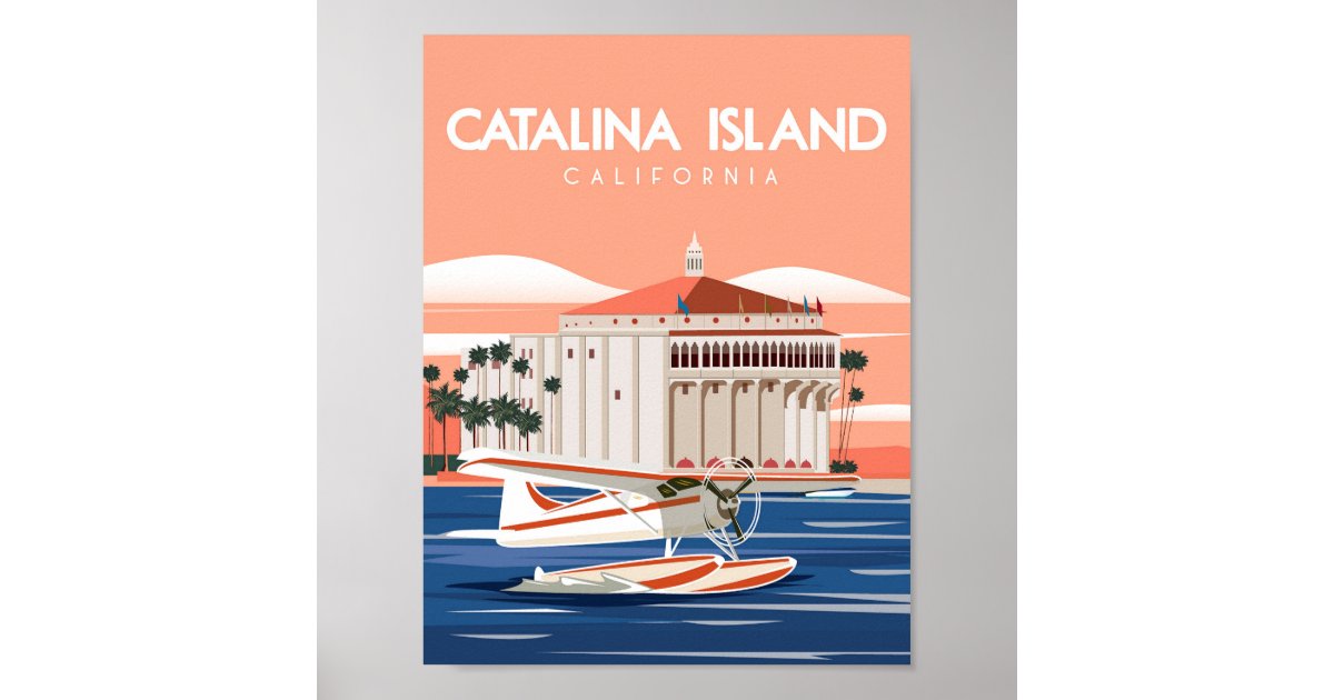 Catalina island california poster | Zazzle