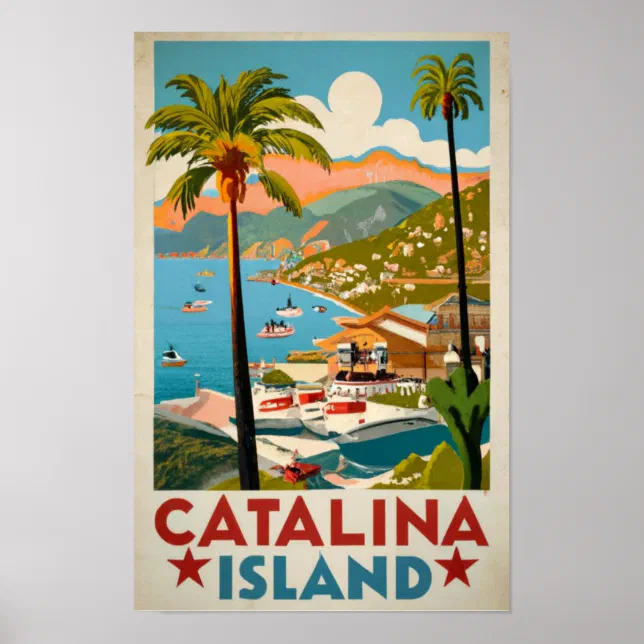 Catalina Island Poster | Zazzle