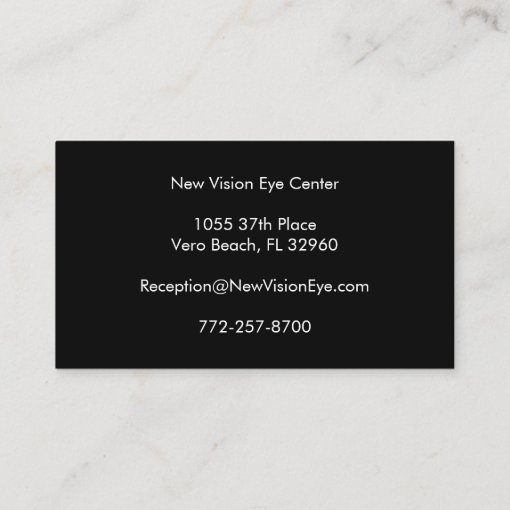 CATaract Surgery Business Card | Zazzle