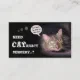 CATaract Surgery Business Card | Zazzle