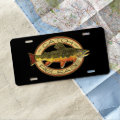 Catch and Release Fishing License Plate | Zazzle