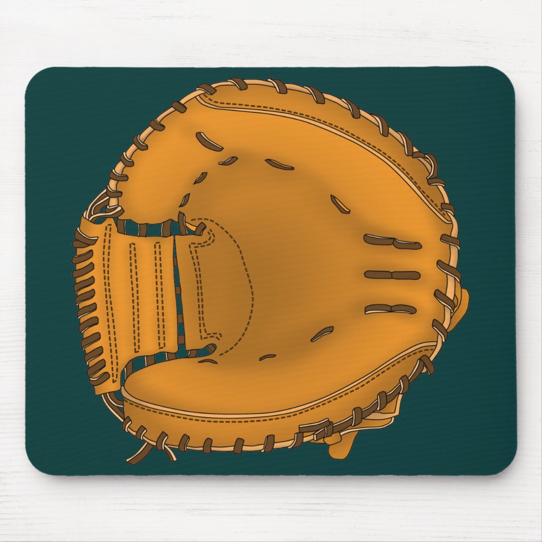catcher's mitt mouse pad | Zazzle